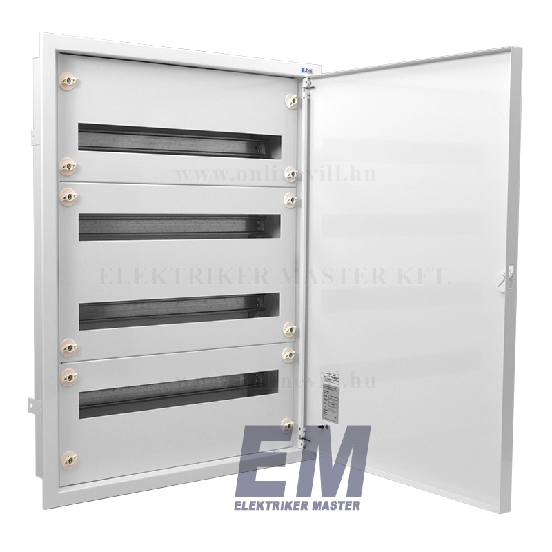 KIFUTÓ_Lemezszekrény maszkolt 96 modulos IP30 süllyesztett elosztó ...