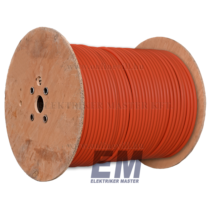 Tűzálló kábel 2x1,5mm2 (NHXH-O FE180/E90) lángálló tömör réz vezeték