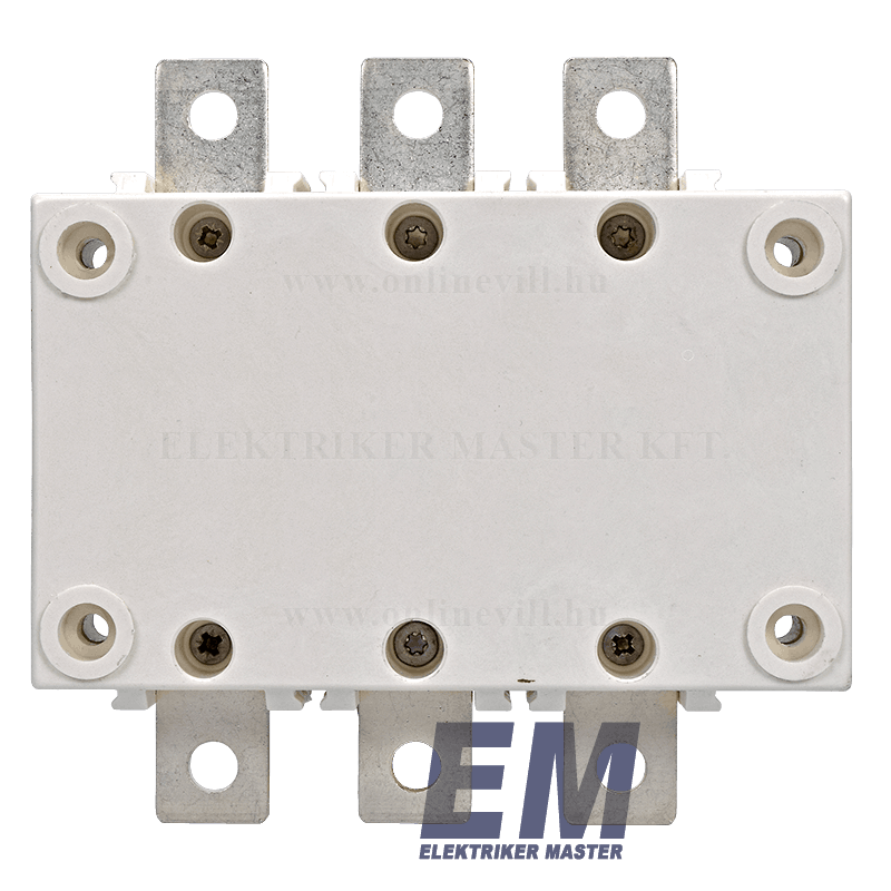 SIRCO szakaszoló terheléskapcsoló 3P 160A B3 típus hajtás nélkül 26003017