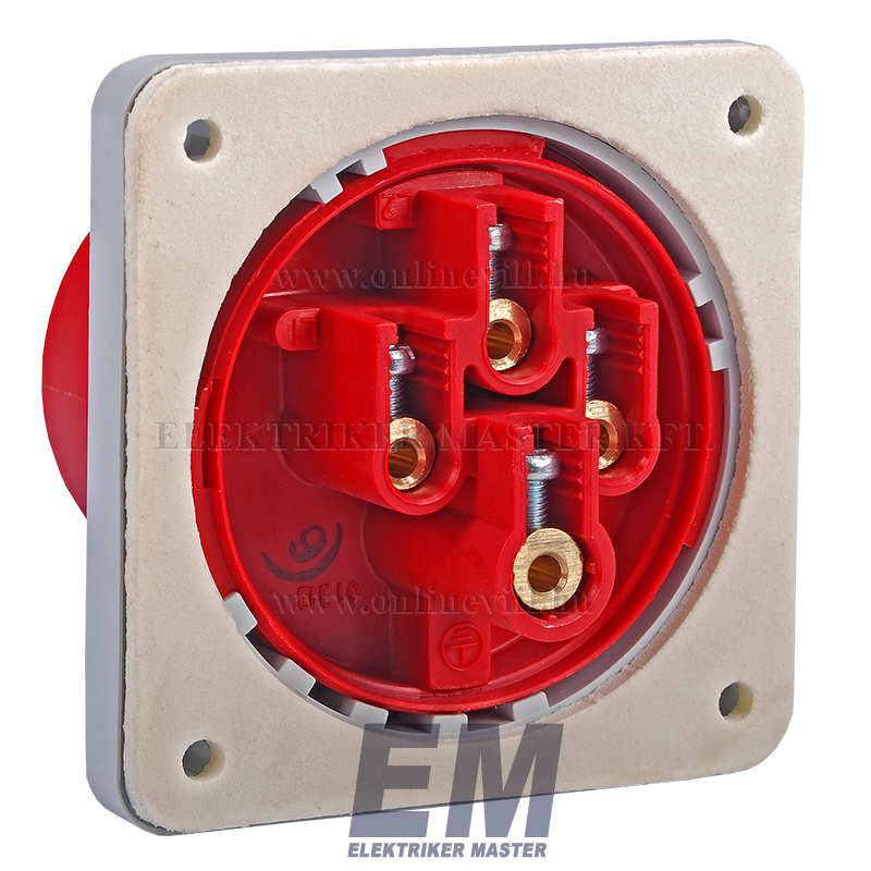 Beépíthető dugvilla 4P 16A 400V IP54 ipari csatlakozó SEZ IRRN 1643