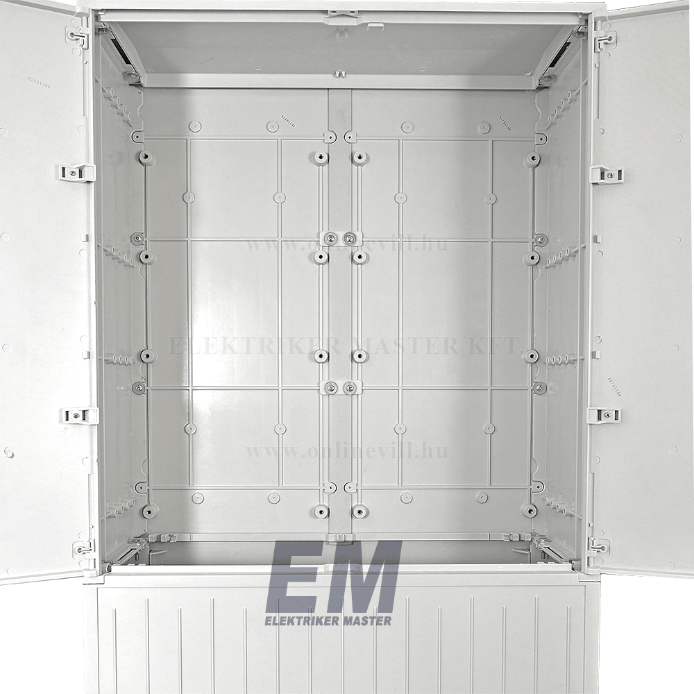 Csatári Plast PVT K-L 80x88/32 üres MAGASÍTOTT villanyóra szekrény ...