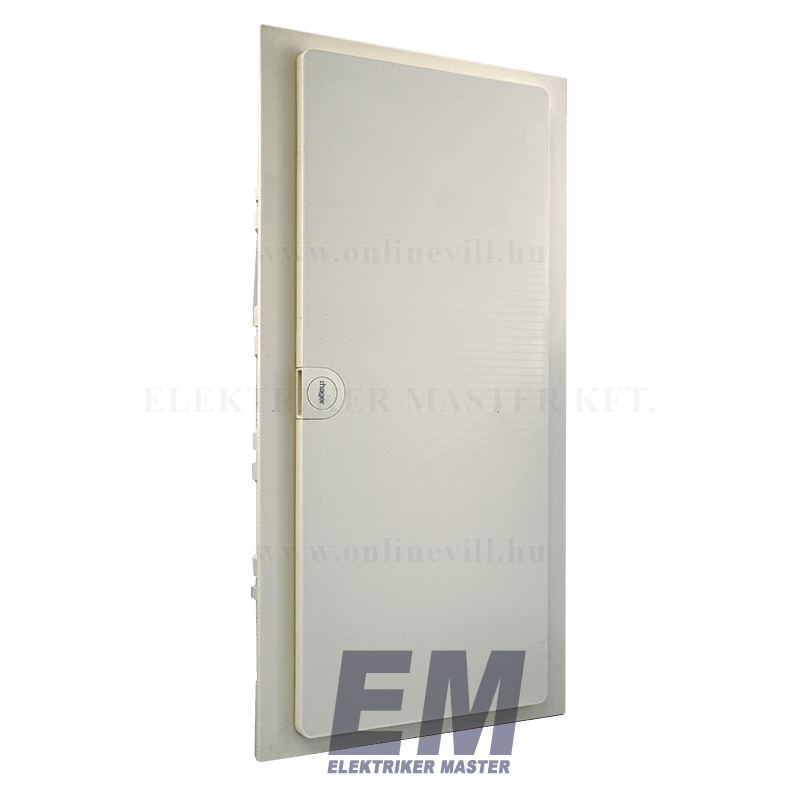 Lakáselosztó süllyesztett 48 modulos elosztó szekrény fehér teli ...