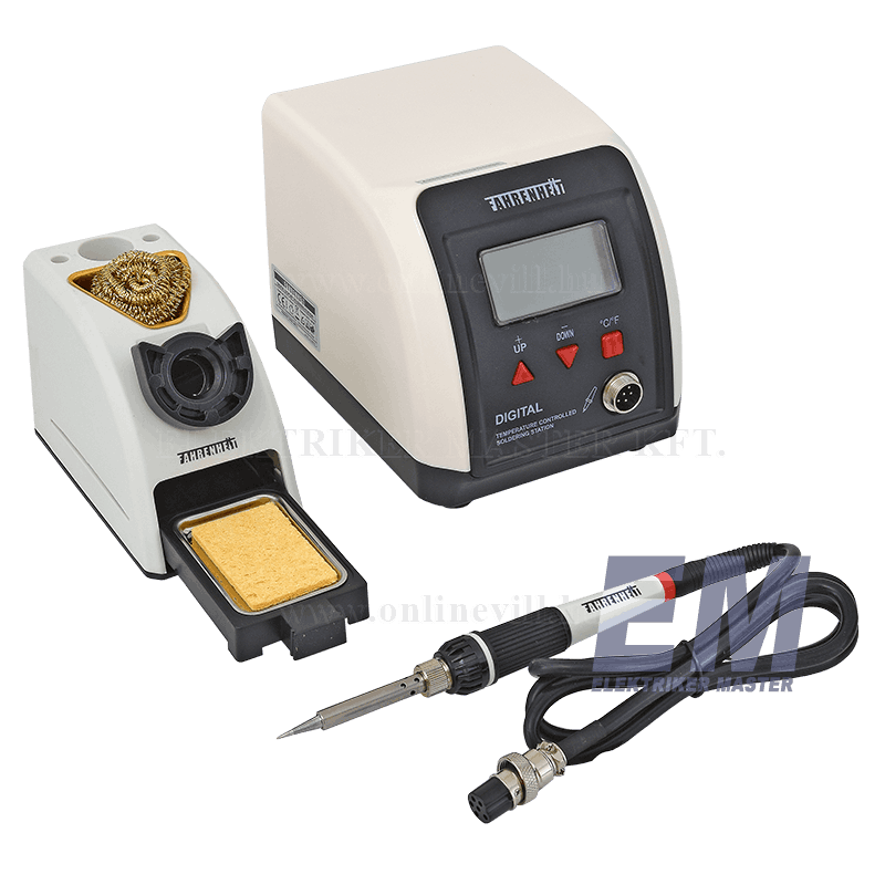 Forrasztóállomás Digitális Kijelzővel 60W 230V Handy 28013