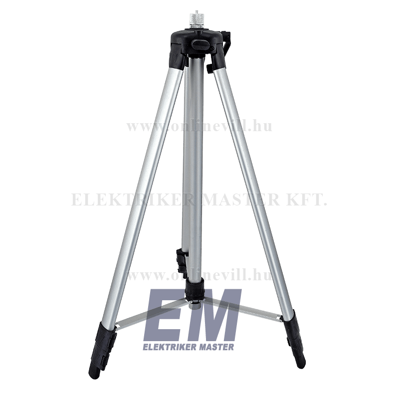 Lézer szintező tartó állvány háromlábú teleszkópos 180cm 5/8-1/4 ...