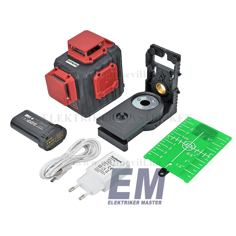 Lézer szintező kültéri zöld lézeres szintmérő önbeálló 360 fokos ...