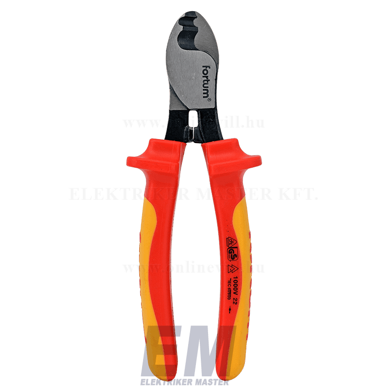 Kábelvágó fogó 160mm 1000V szigetelt Fortum 4770421