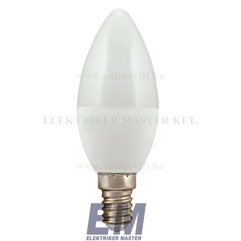 E14 LED Gyertya Izzó 8W 4000K természetes fehér Commel 305-832