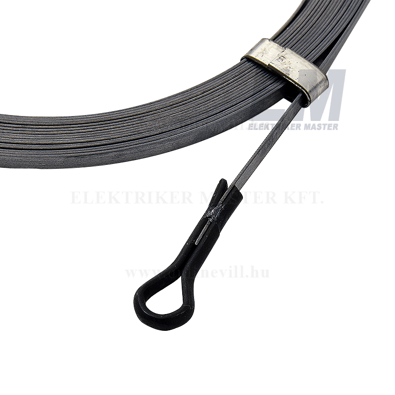 Kábelbehúzó 5m vezeték behúzó szalag lapos fém Tracon TBSZF-5