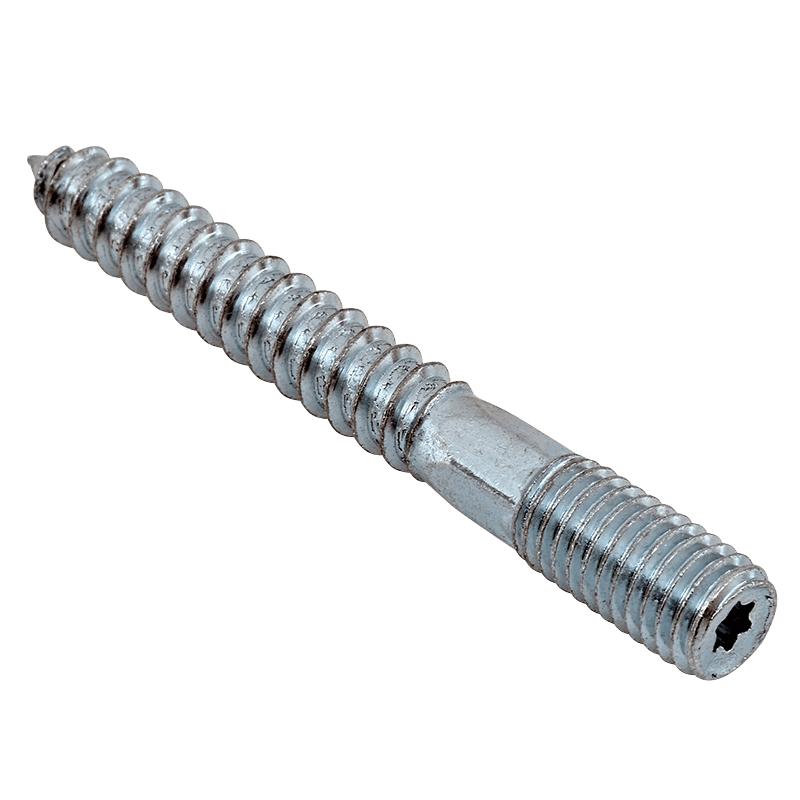 Ászok csavar 8x120mm fa-fém menetes csavar