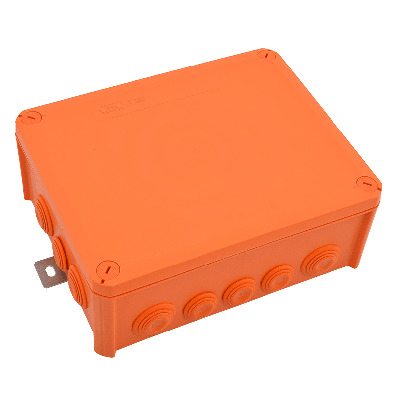 Tűzálló kötődoboz 240x190x95 mm sorkapoccsal E90 OBO T250 7205744