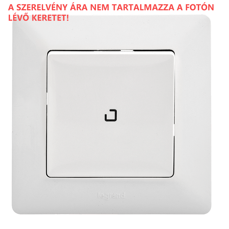 Legrand Valena Life kapcsoló 101j egypólusú villanykapcsoló jelzőfényes fehér 752110
