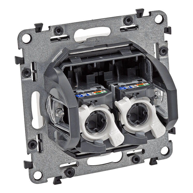 Legrand Valena Life RJ45 x2 Cat6 UTP dupla aljzat fehér 753143