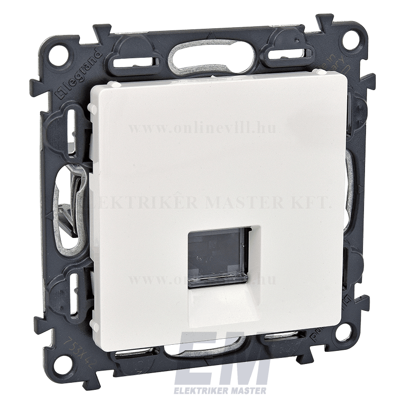 Legrand Valena Life RJ45 Cat5 UTP aljzat fehér