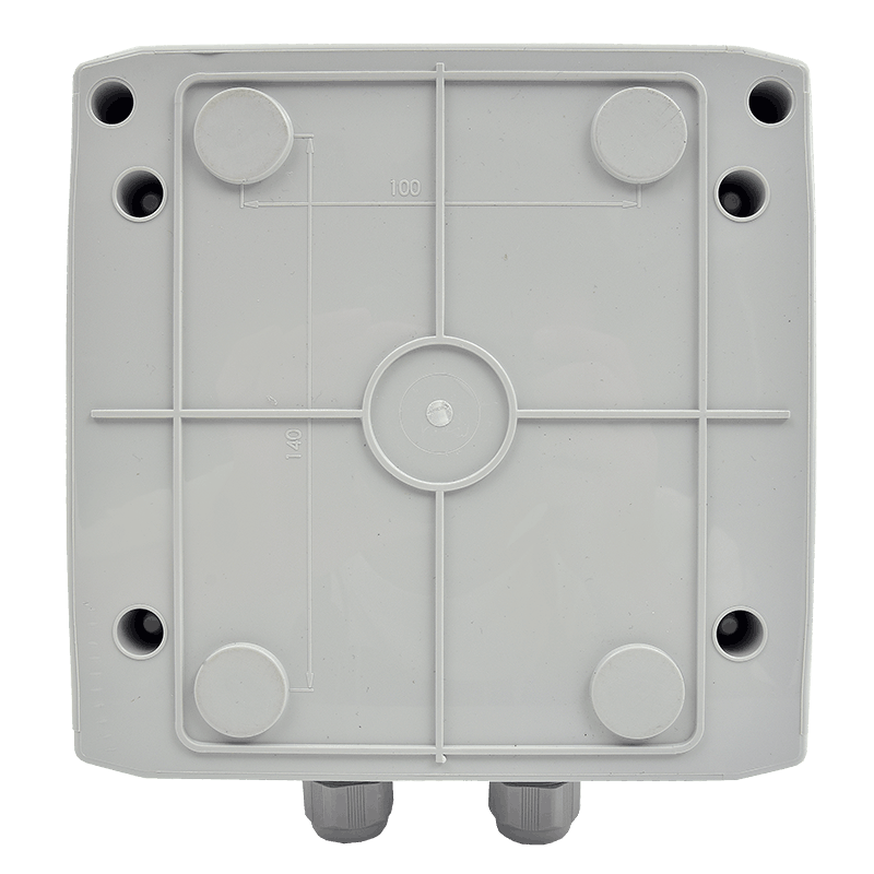 Napelem AC doboz 1 Fázisú 16A-re szerelt solar 1000V DC kültéri IP65 ...