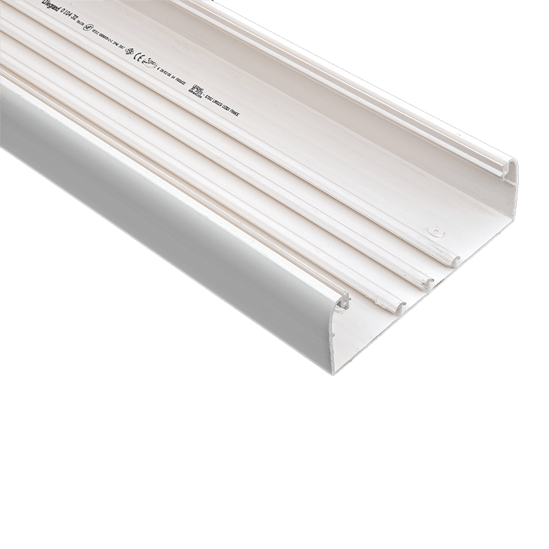 Kábelcsatorna 150x50 mm műanyag vezeték csatorna fedél nélkül Legrand ...