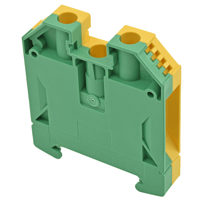 Sorkapocs 16 Z/S sínre szerelhető Weidmüller WPE16 1010400000