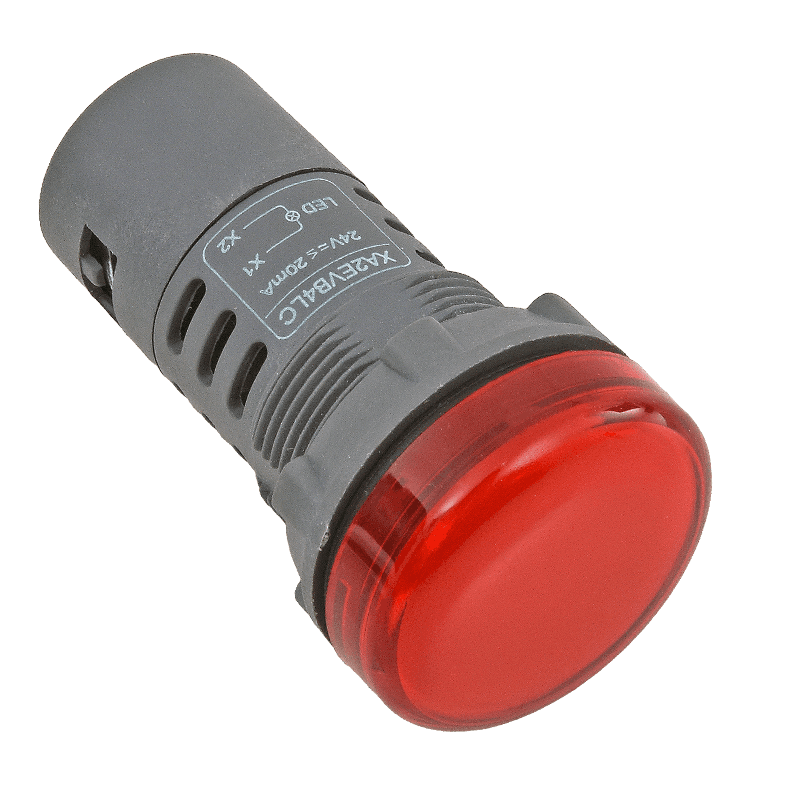 Schneider Jelzőlámpa LED 24V AC/DC piros D22 Harmony Easy XA2EVB4LC