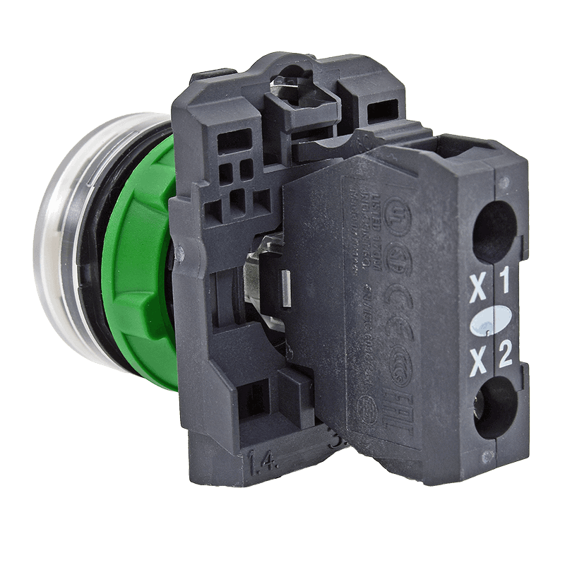 Schneider LED-es jelzőlámpa fehér 24V AC/DV D22 Harmony XB5AVB1