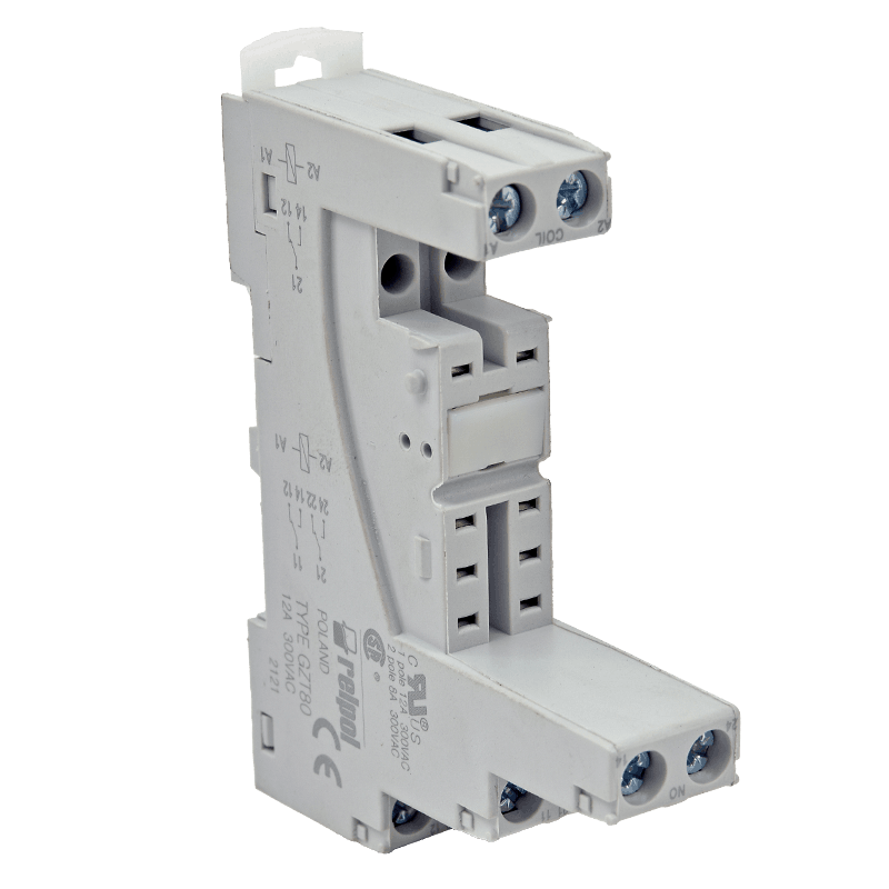 Relpol relé foglalat RM84 relékhez GZT80