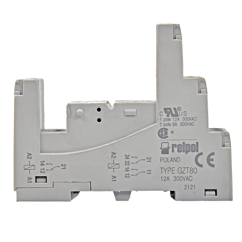 Relpol relé foglalat RM84 relékhez GZT80