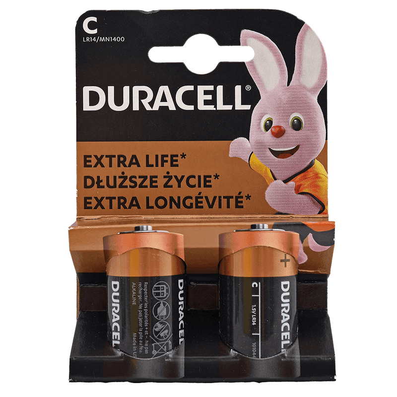 Duracell Baby elem CB2 Alkáli elem 1,5V (2-es bliszter)