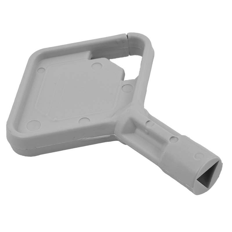 Csatári Plast Háromszög kulcs PVT-K-L szekrényhez műanyag kulcs CSP ...
