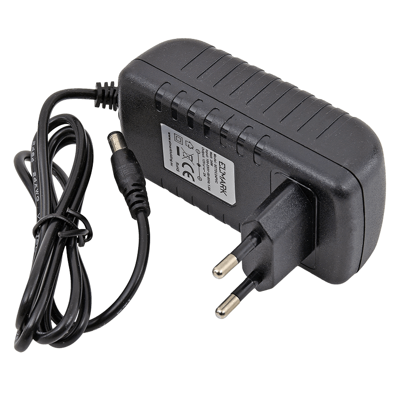 Hálózati adapter 12V DC 2A 24W tápegység Elmark 99SETDC24PVC