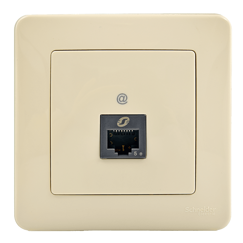 Schneider SEDNA Design RJ45 Cat5e UTP internet aljzat bézs SDD112451