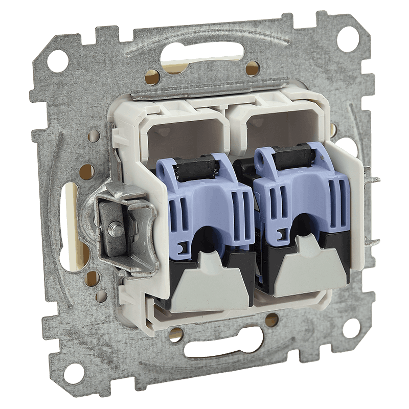 Schneider SEDNA Design RJ45 x2 Cat6 UTP dupla aljzat bézs SDD112462
