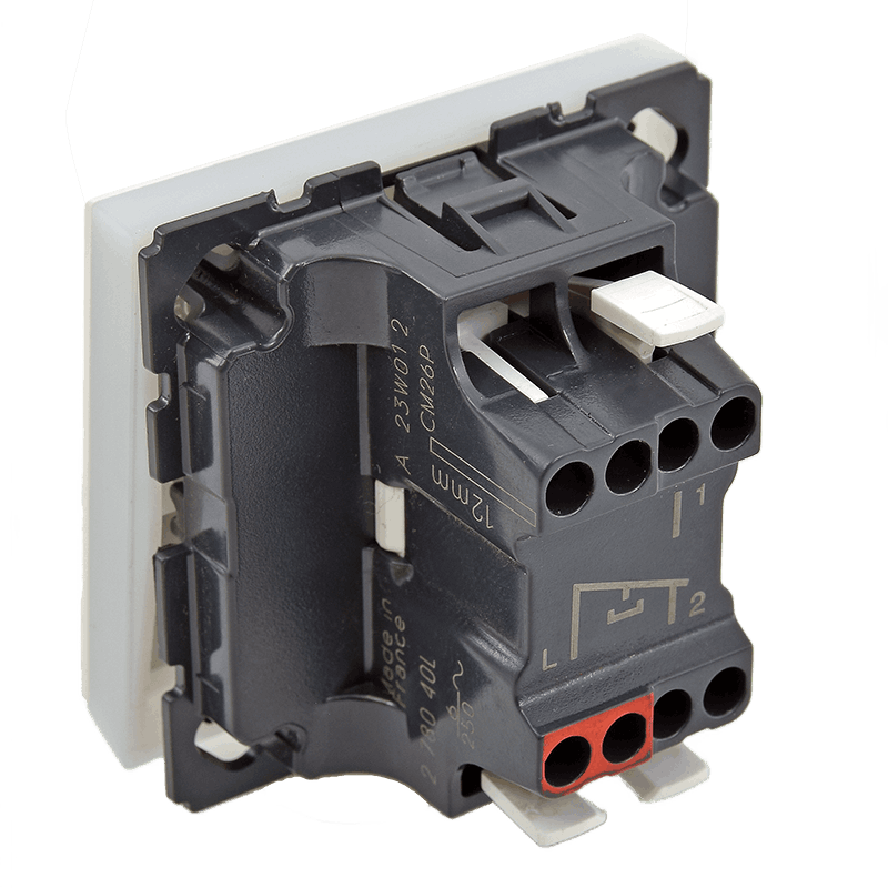 Legrand Program Mosaic nyomó (101N) 6A 2modul-széles fehér 278040L