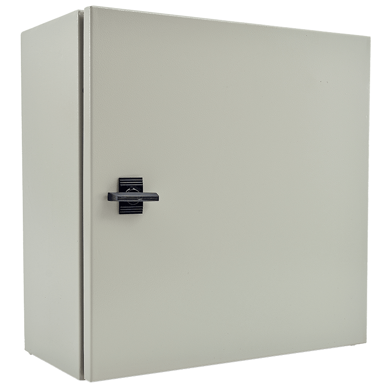 Lemezszekrény 400x400x200 IP65 kültéri elosztószekrény Elmark 53044