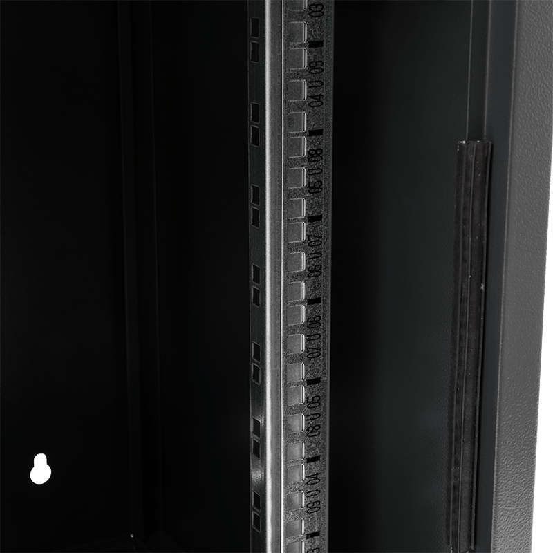 Kommunikációs fali RACK szekrény 19" 12U 620x600x400 antracit ...