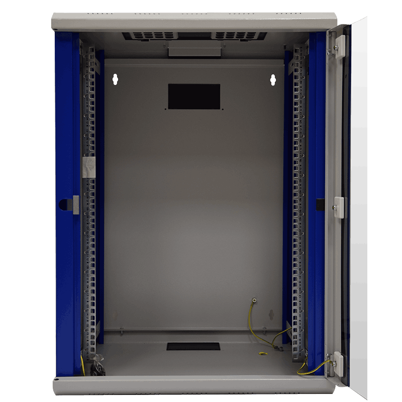 Kommunikációs fali RACK szekrény 19" 16U 824x600x450 Schrack S-RACK ...