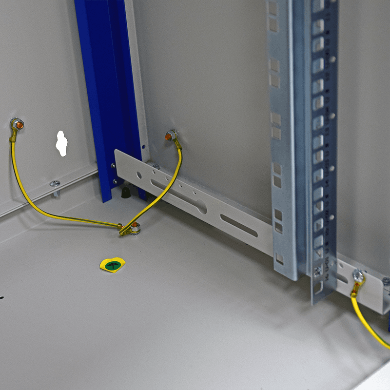 Kommunikációs fali RACK szekrény 19" 16U 824x600x450 Schrack S-RACK ...