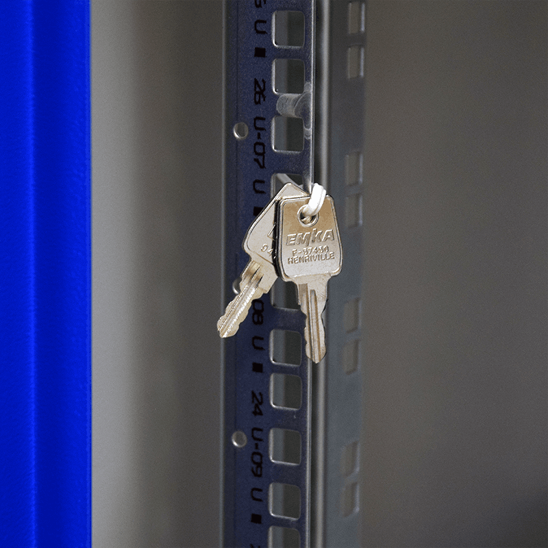 Kommunikációs álló RACK szekrény 19" 32U 1566x600x600 Schrack S-RACK ...