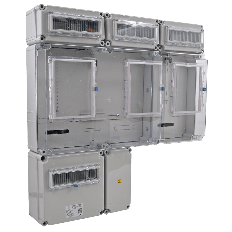 Csatári Plast PVT 7590 Á-V-H Fm-SZ ÁK 1/3 fázisú kombinált villanyóra ...