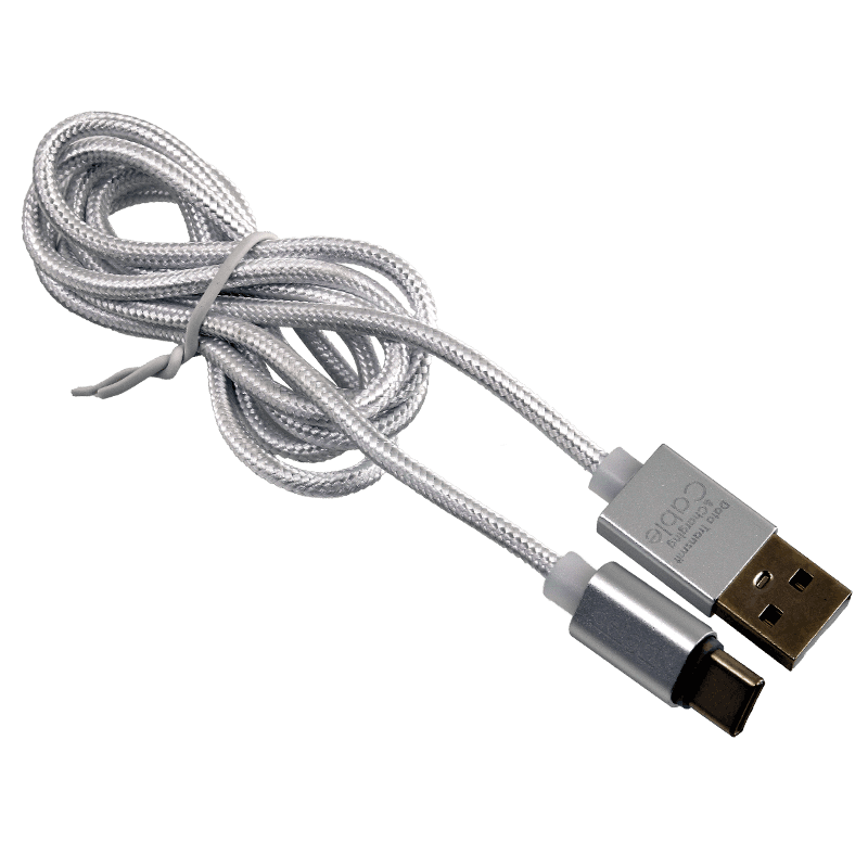 Usb Kábel Type C Fejjel 1m Telefon Töltő Kábel Usb A Usb C Adatkábel