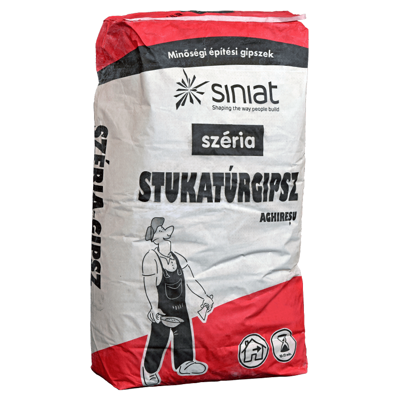Stukatúr gipsz 20kg-os zsákos Siniat