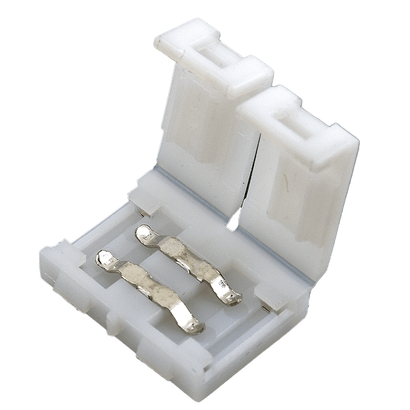 Led Szalag Csatlakozó Toldó SMD 3528 8mm-es egyszínű led szalaghoz ...