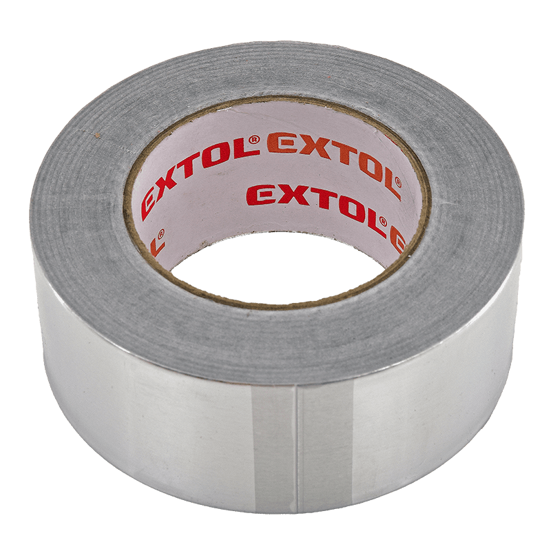 Ragasztószalag alu 50m x 50mm alumínium szalag 0,03mm -20°C - +120°C Extol Craft