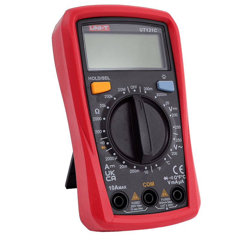 Digitális multiméter Hőmérséklet AC/DC Ellenállás Dióda Szakadásjelző ...