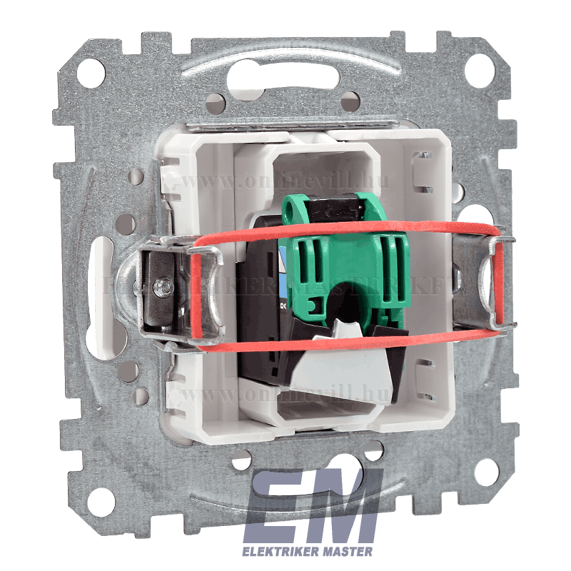 Schneider SEDNA Design RJ45 Cat5e UTP aljzat fehér SDD111451