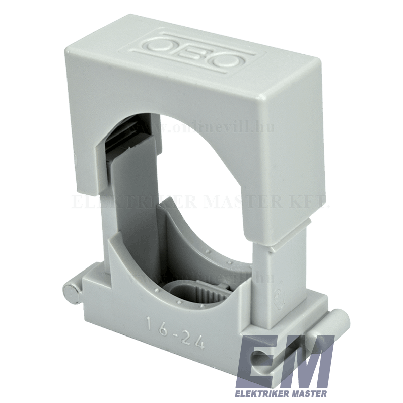 Kábelrögzítő bilincs 16-24mm pattintós szorító bilincs OBO 2250241