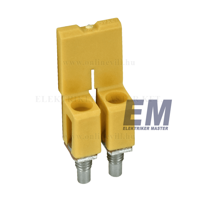 Sorkapocs kereszt összekötő rövidzár szigetelt Weidmüller WQV 2,5/2 ...