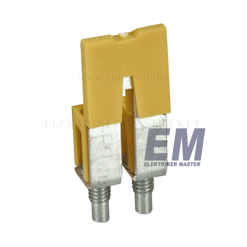 Sorkapocs kereszt összekötő rövidzár szigetelt Weidmüller WQV 2,5/2 ...