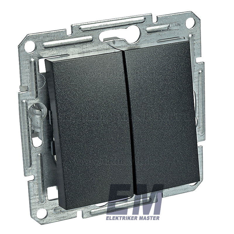 Schneider ASFORA Kapcsoló 105 csillár villanykapcsoló rugós bekötés ...